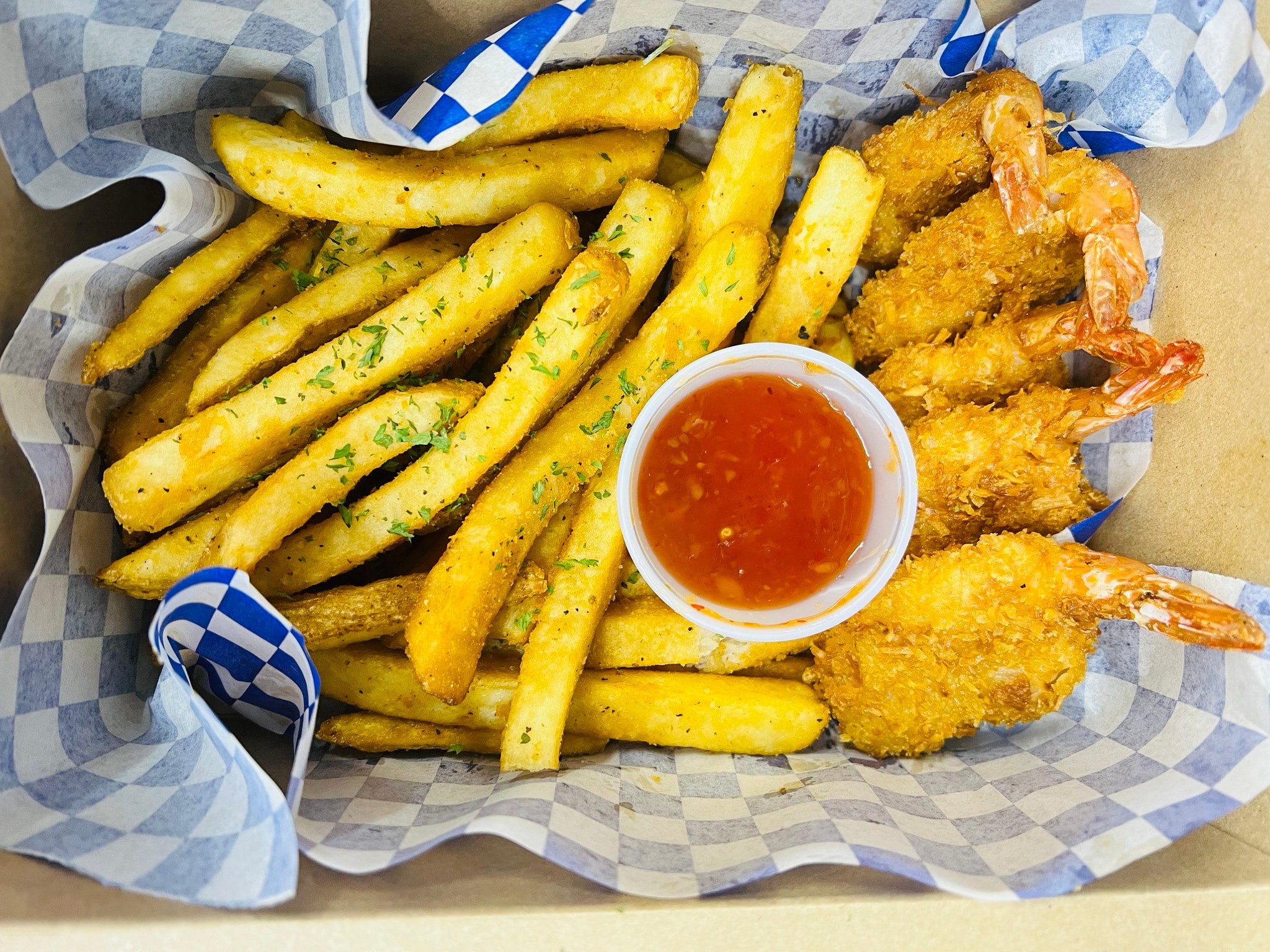 Prawn Basket | B & D's Food Hut